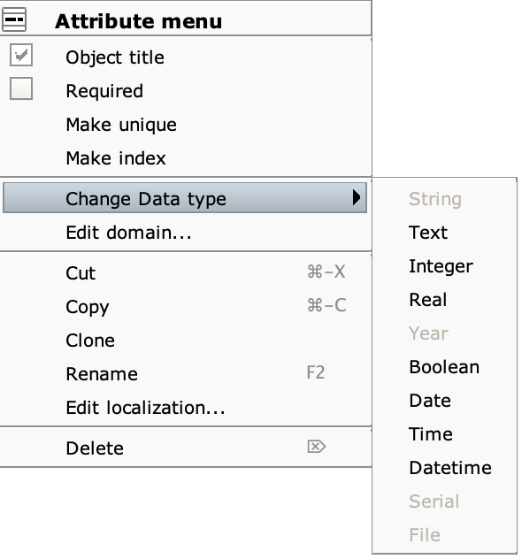 Native Attributes Livebase Docs